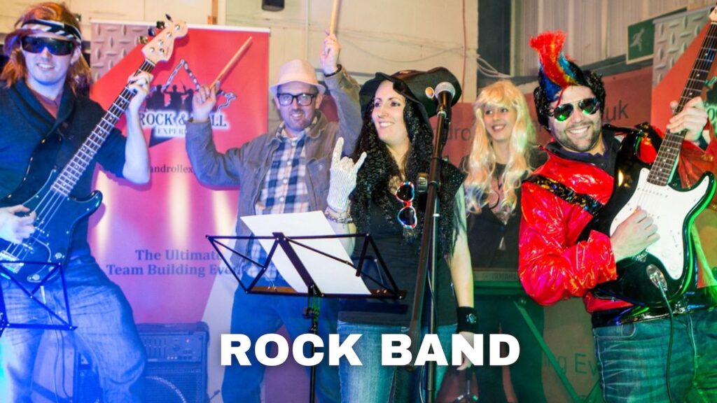 Rock Band Team Building | Rock & Roll Experience | Music Team Building